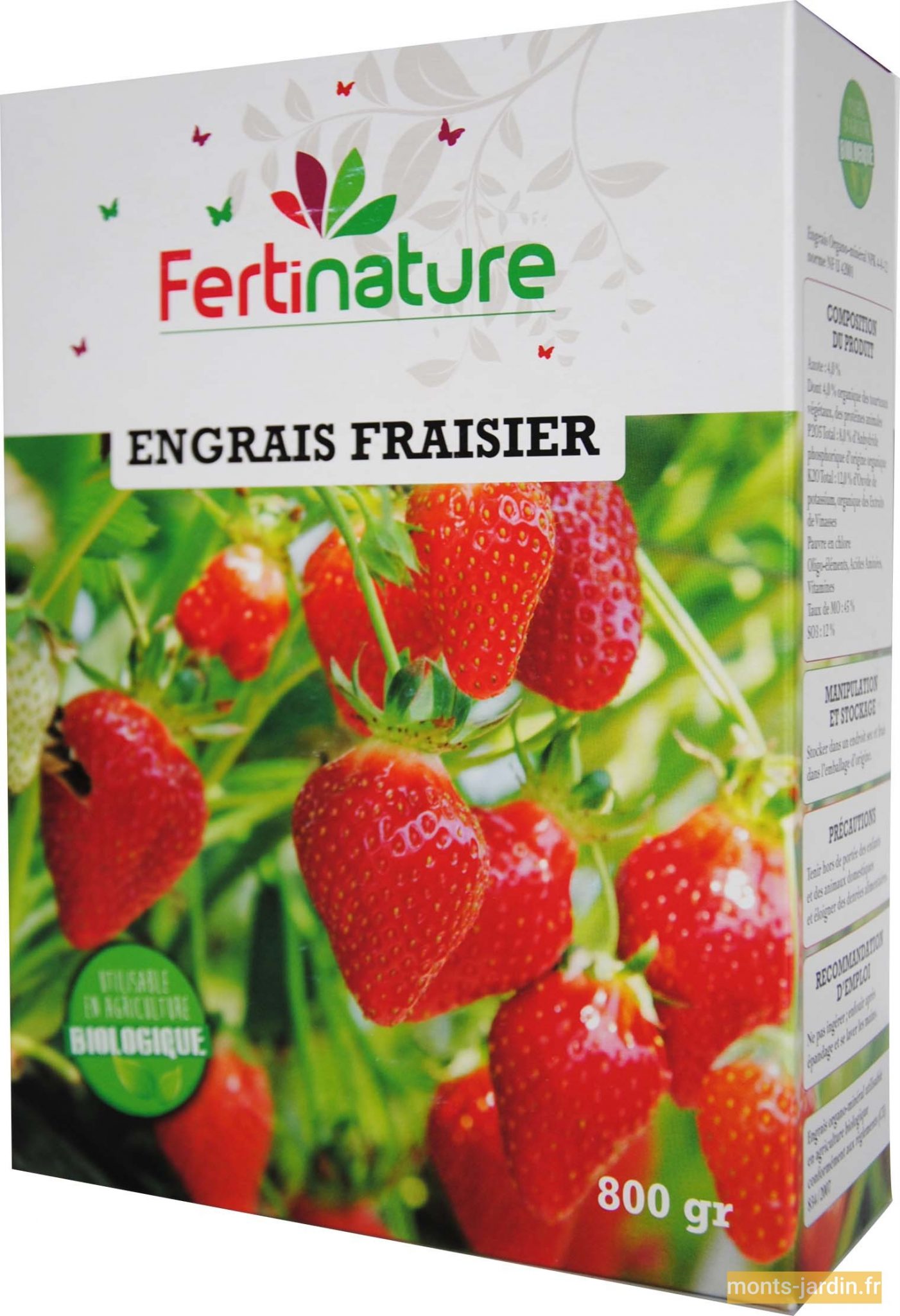 Engrais Fraisier BiO | Monts Jardin