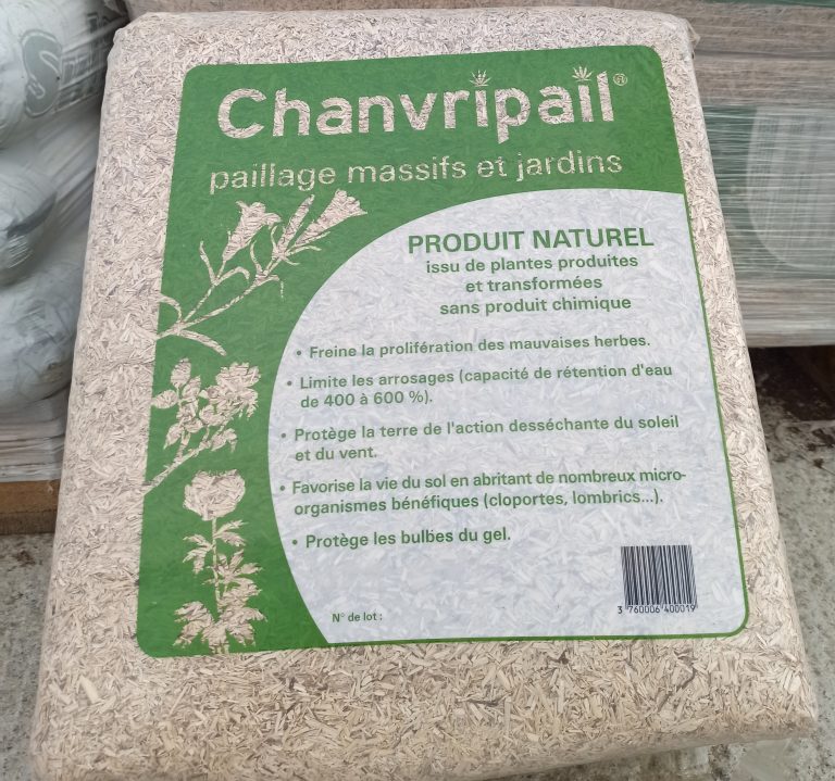 Paillage chanvre 100L | Monts Jardin